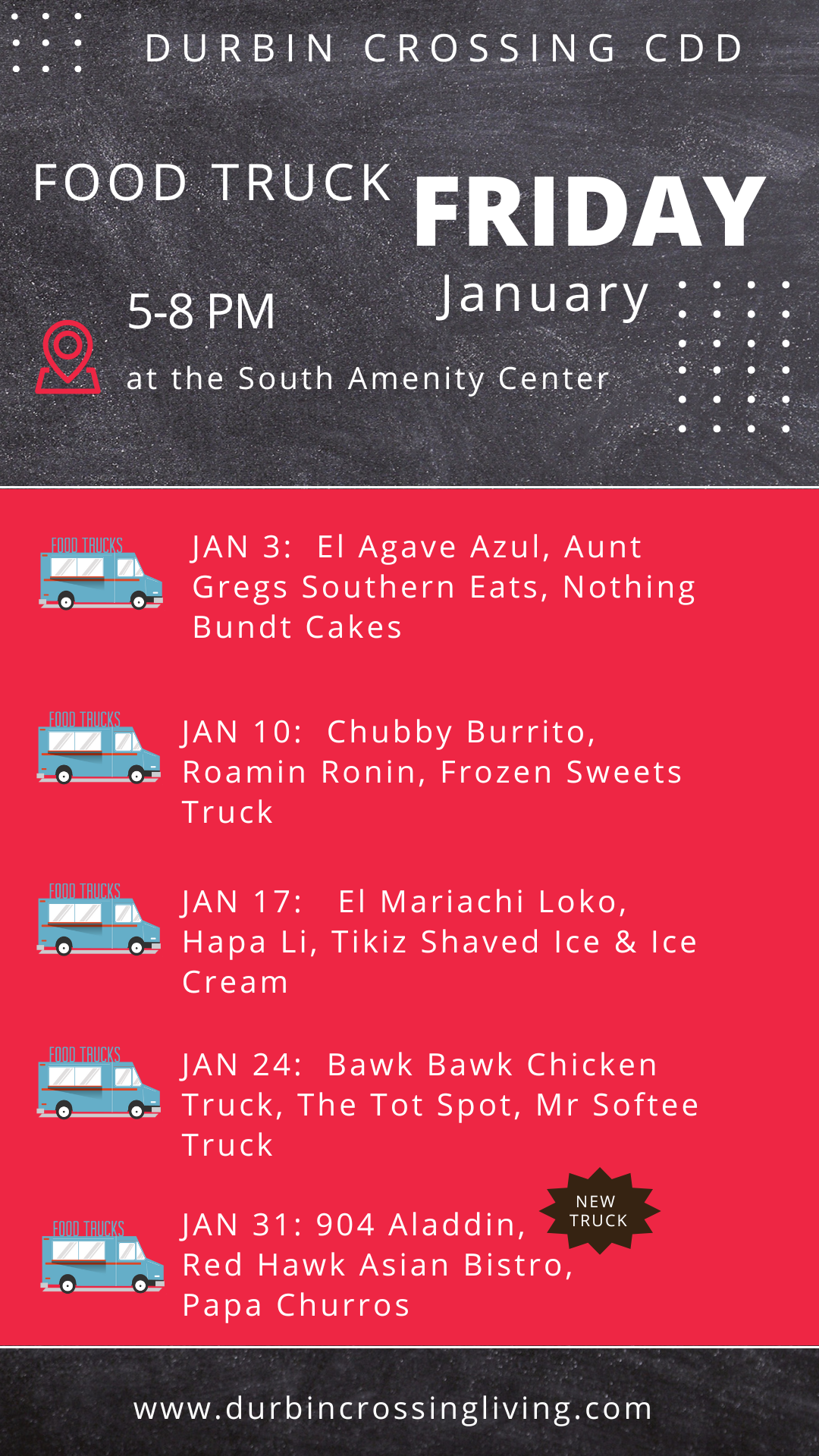 Food Trucks - Durbin Crossing Living